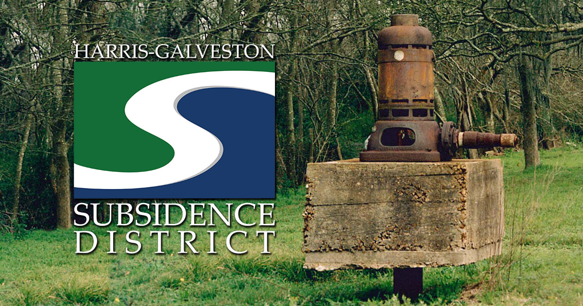 About the District - Harris Galveston Subsidence District