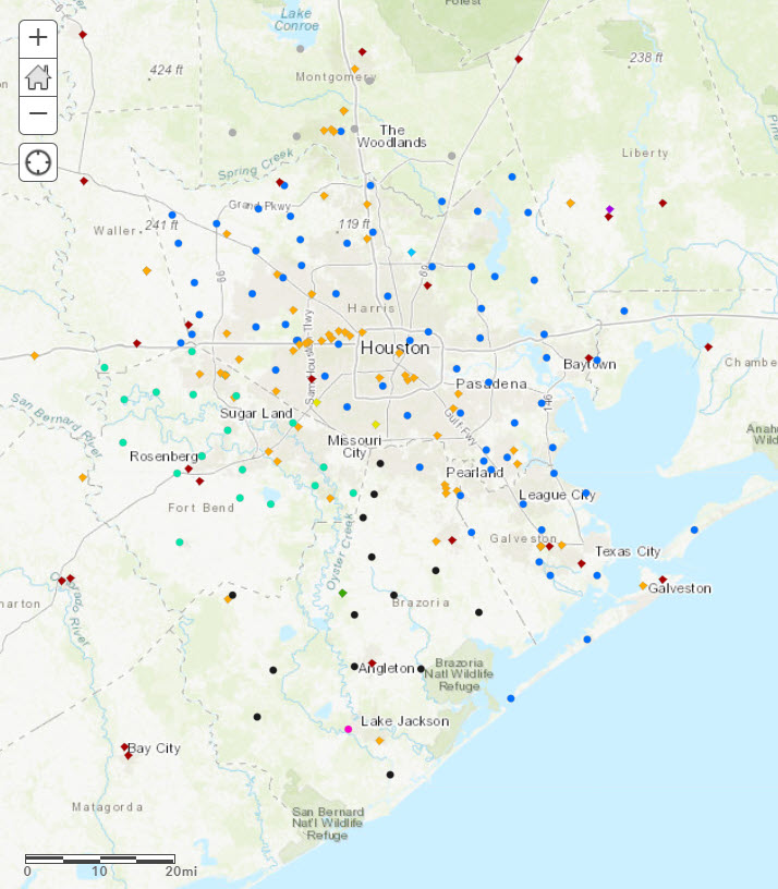 History of Subsidence Monitoring - Harris Galveston Subsidence District