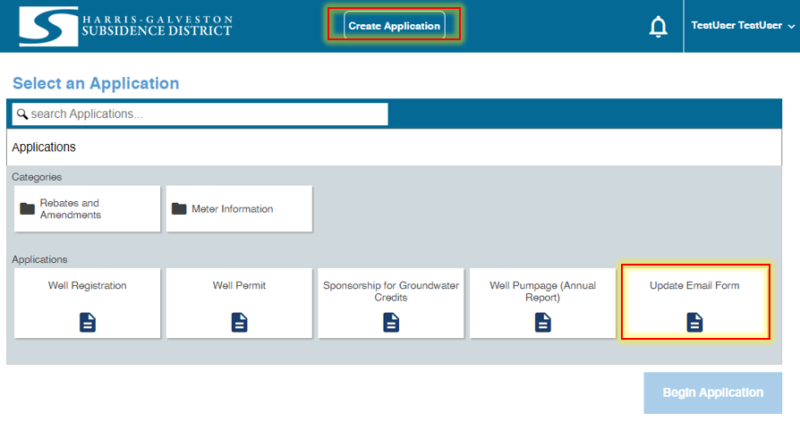 HGSD Permitting Portal - Harris Galveston Subsidence District